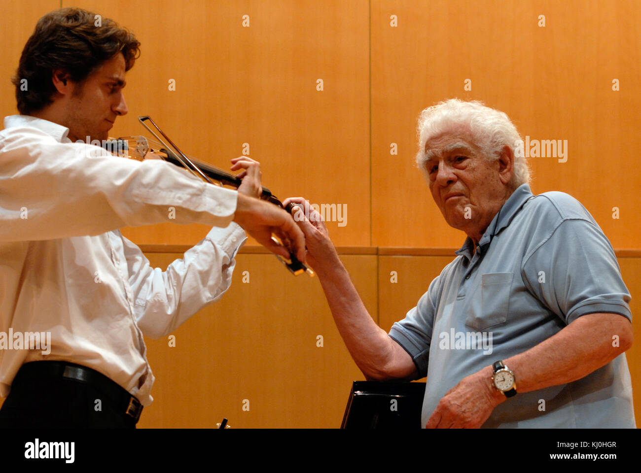 Keshet Eilon Summer 2011masterclass with Haim Taub Stock Photo - Alamy