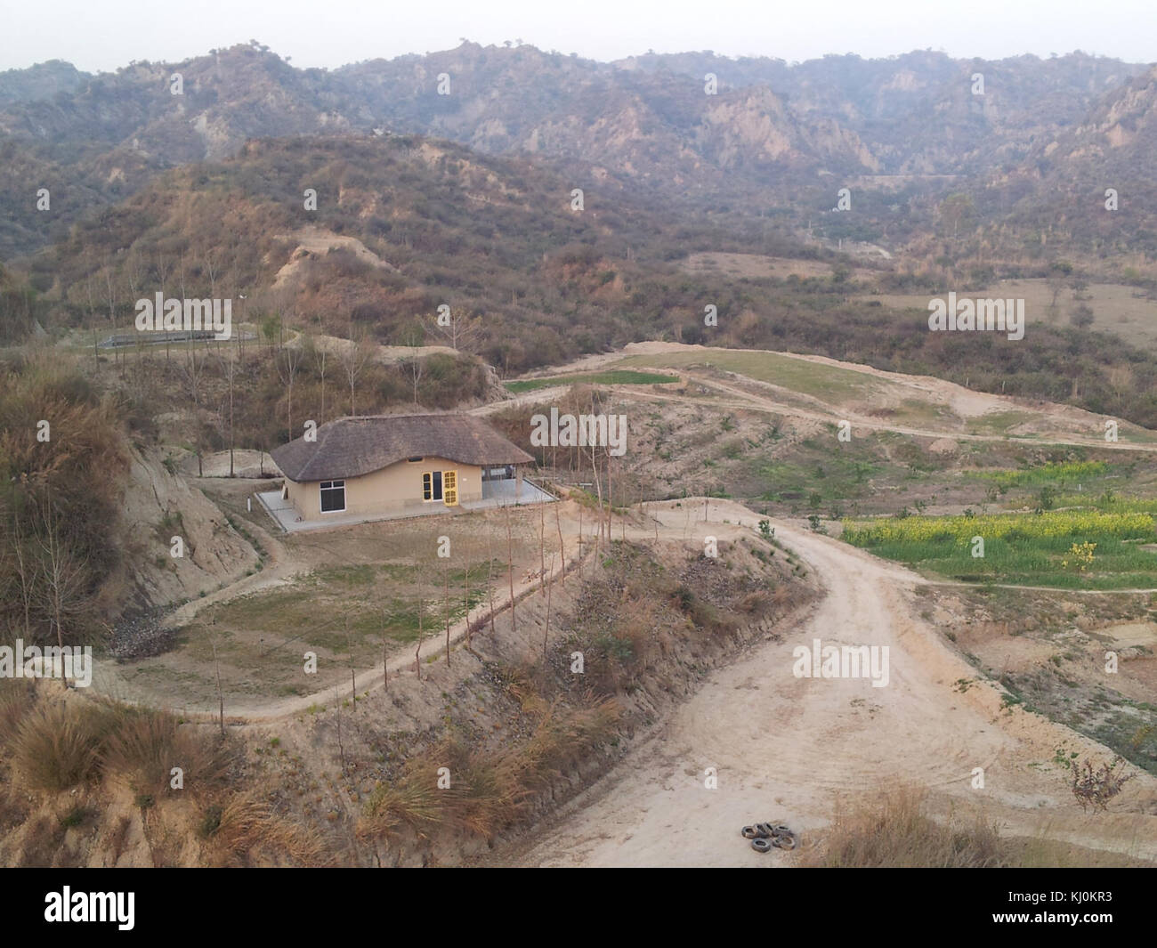 Prakriti Farms near Chandigarh - Aerial view of the cottage. 20120303 ...