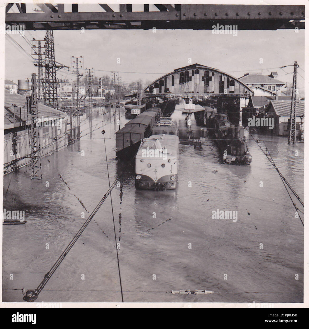 Dax Gare SNCF 1952 Stock Photo - Alamy