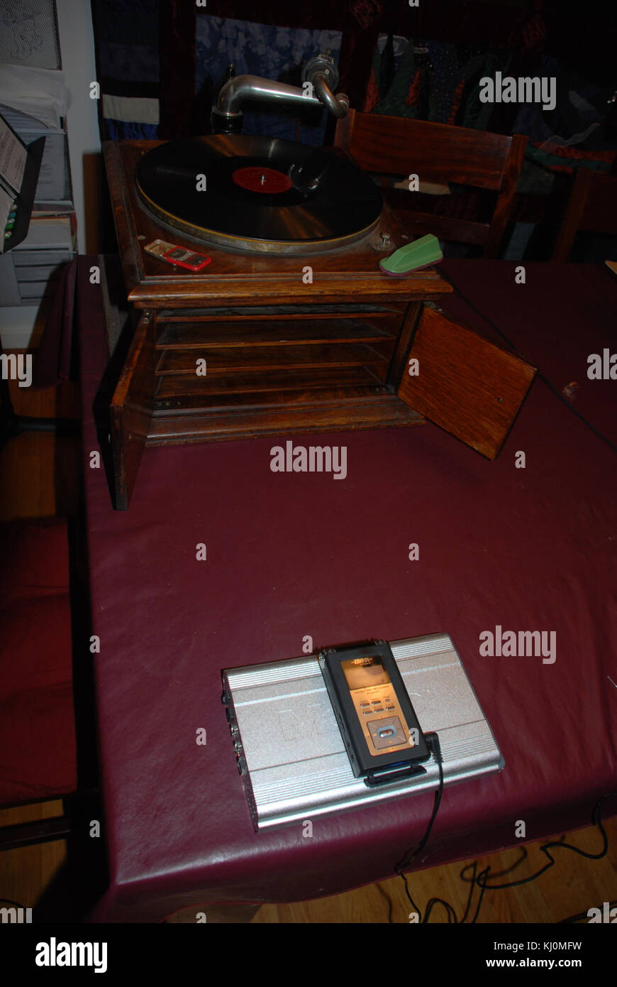 Record Digitization Studio Stock Photo - Alamy