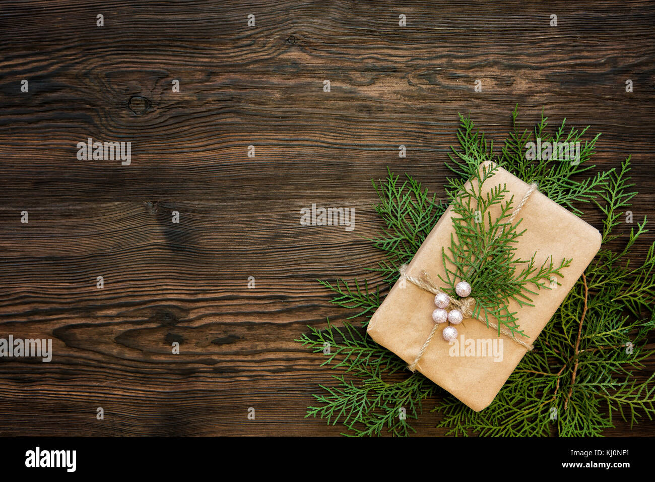 Christmas background with gift boxes Stock Photo - Alamy