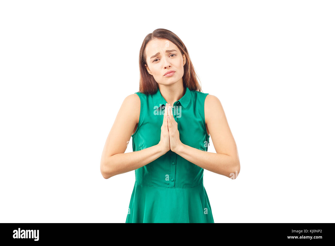 Woman pleading hi-res stock photography and images - Alamy