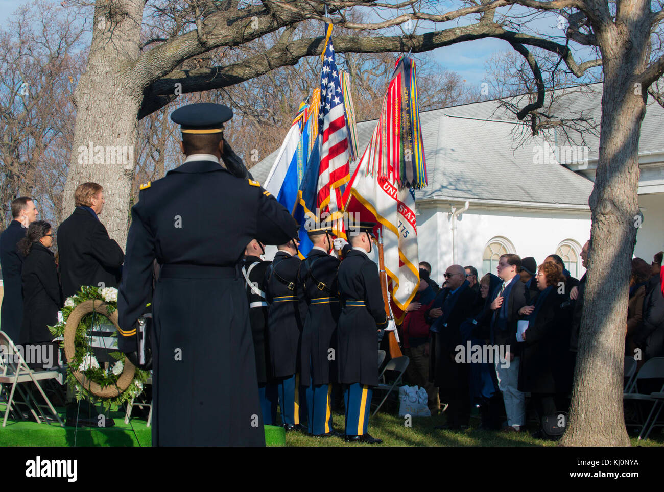 Pan Am Flight 103 Memorial Ceremony - salute (15451198644 Stock Photo ...