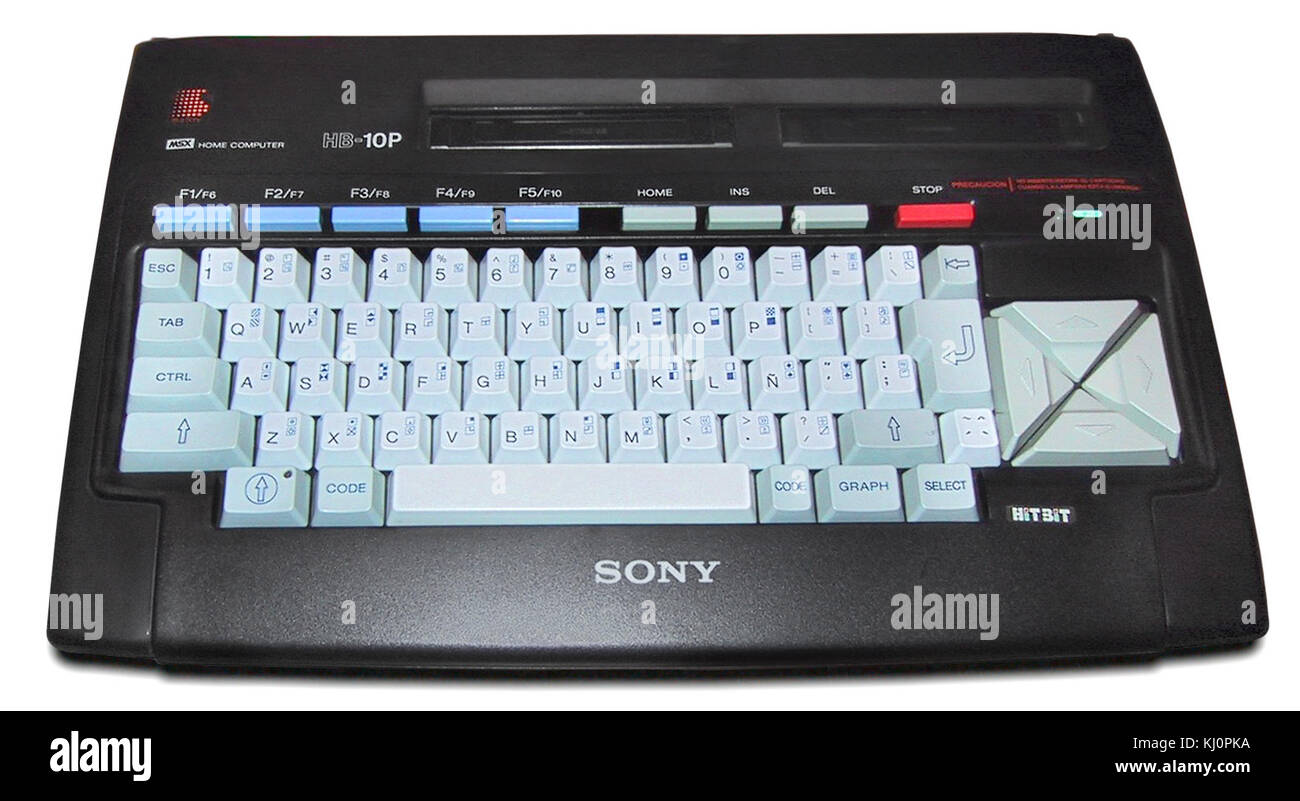 Sony HitBit HB-10P (White Background Stock Photo - Alamy