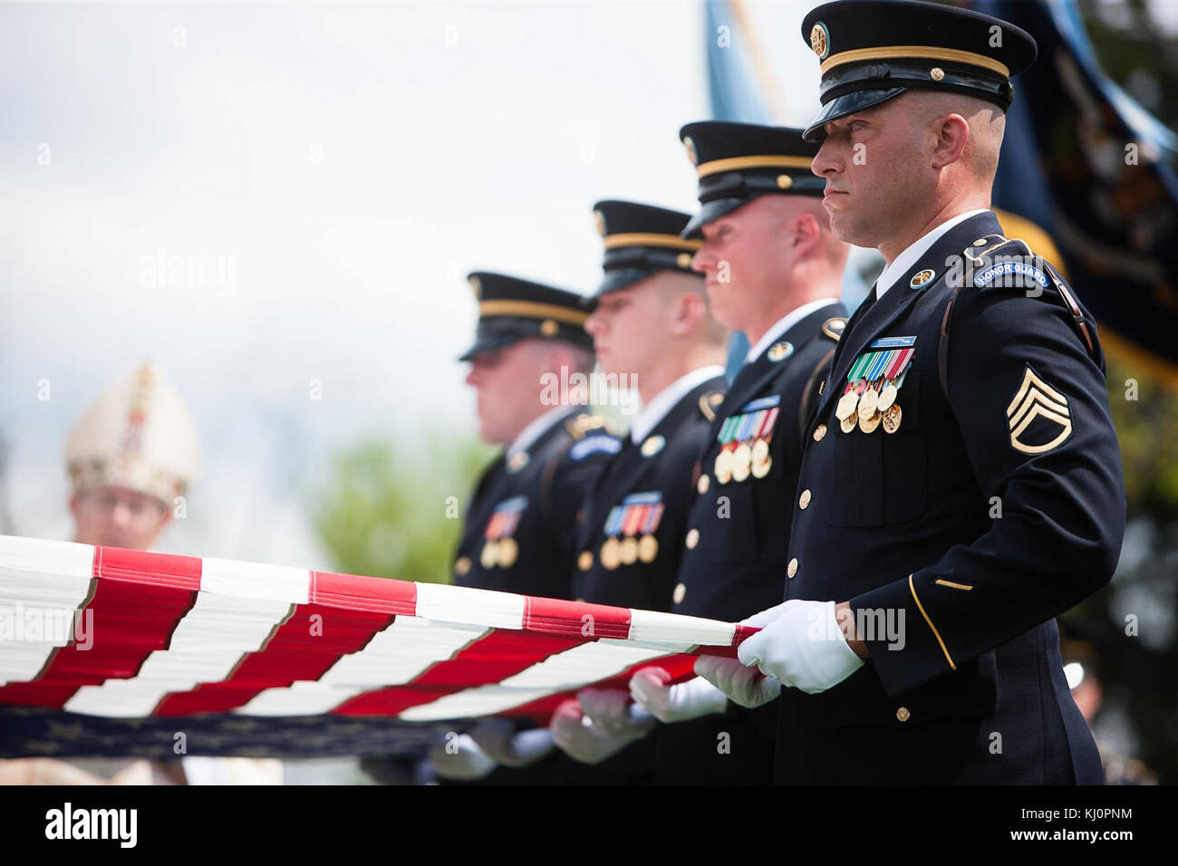 Burial of U.S. Army Lt. Col. Don C. Faith Jr. (17455443678 Stock Photo ...
