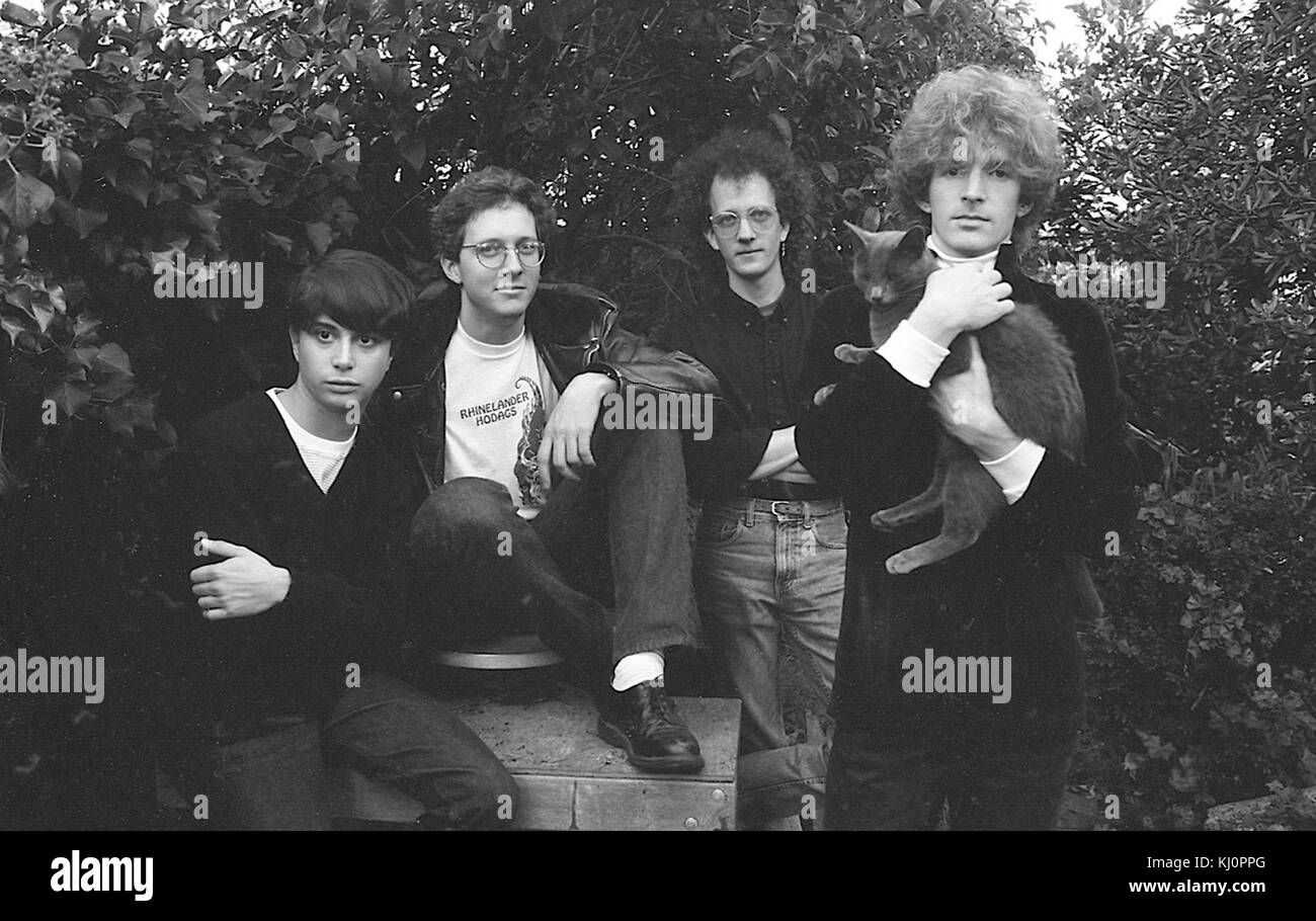 Game Theory final line-up 1989 Stock Photo - Alamy