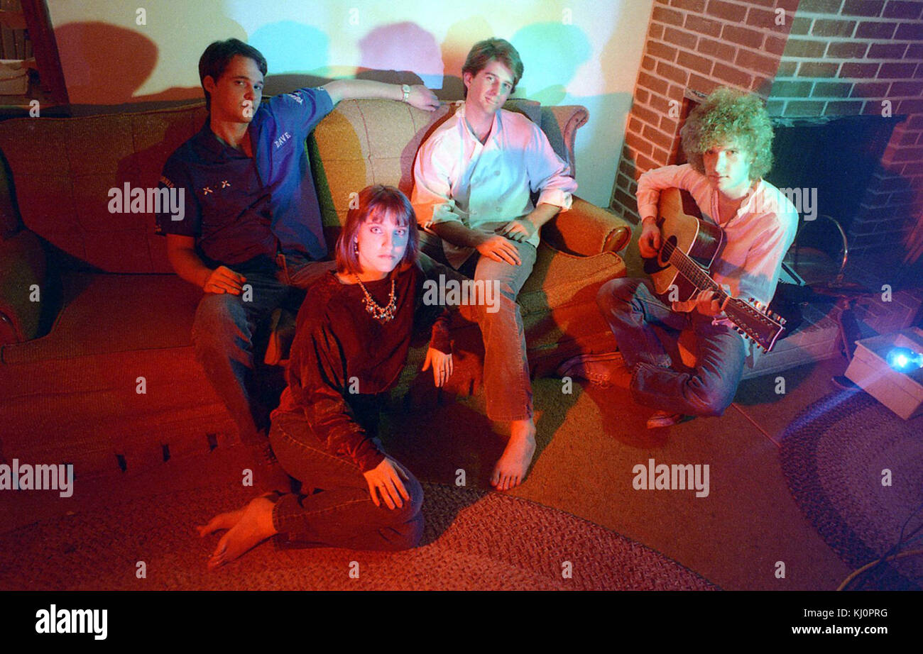 Game Theory outtake from Real Nighttime cover shoot 1983 Stock Photo ...