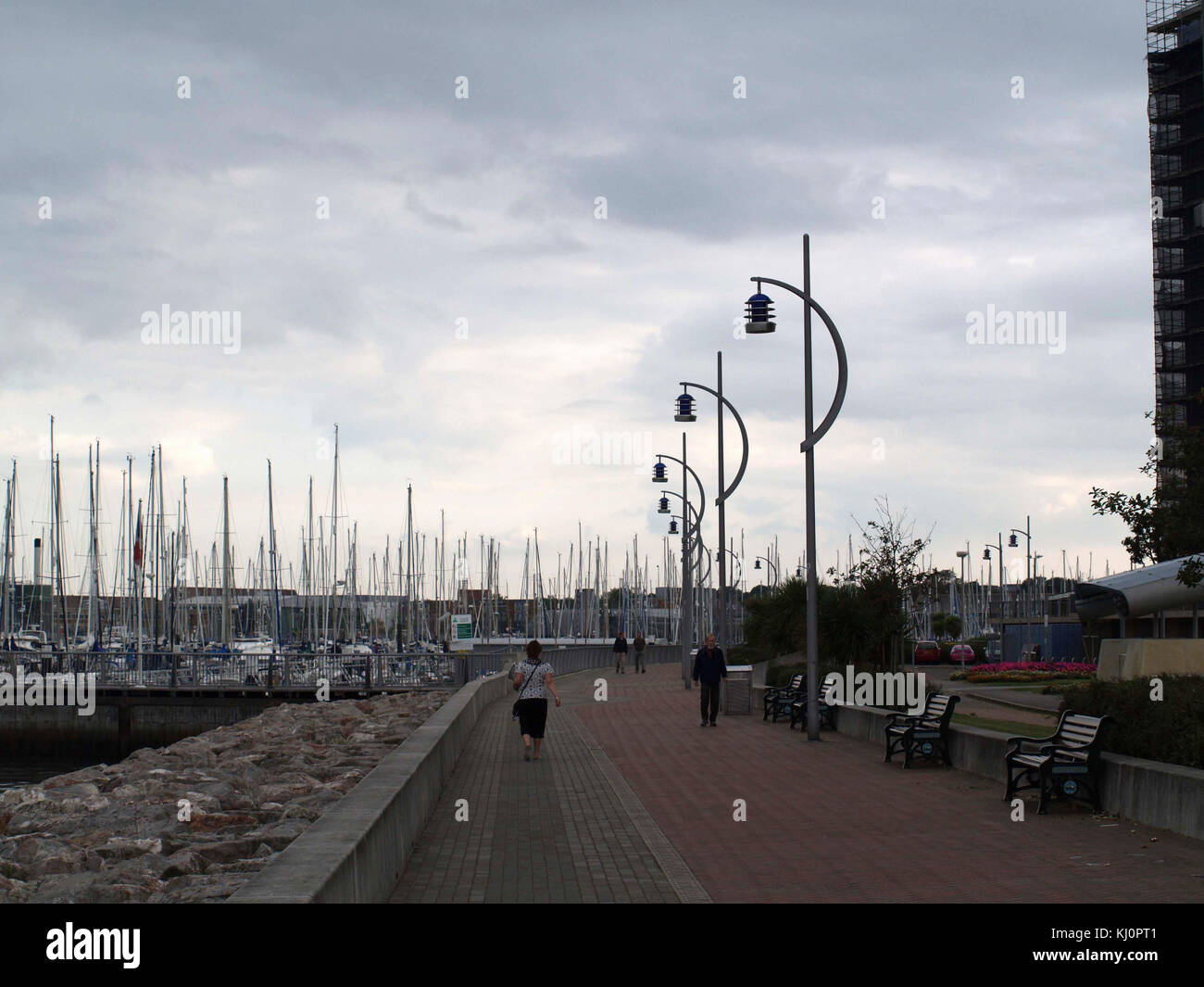 Fareham Marina Fareham Hampshire England High Resolution Stock ...