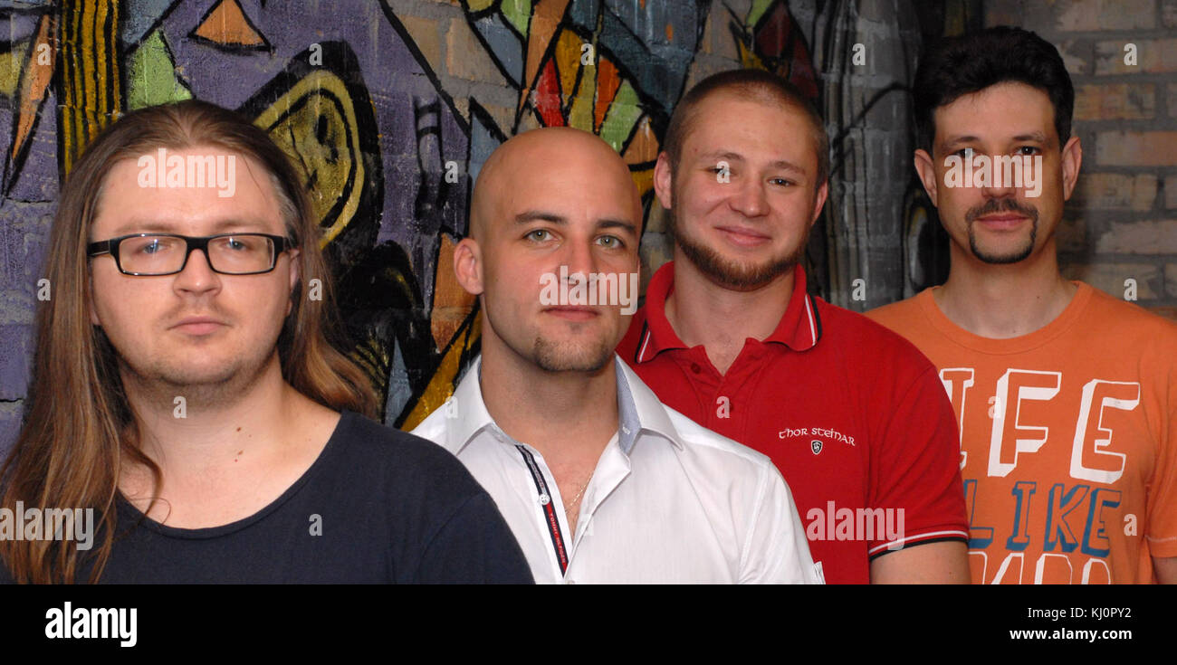 Cthulhu Rise band 2013 Stock Photo - Alamy