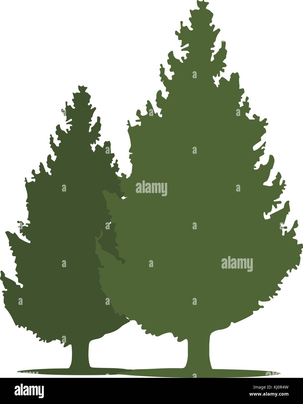 Tree vector icon Stock Vector Image & Art - Alamy