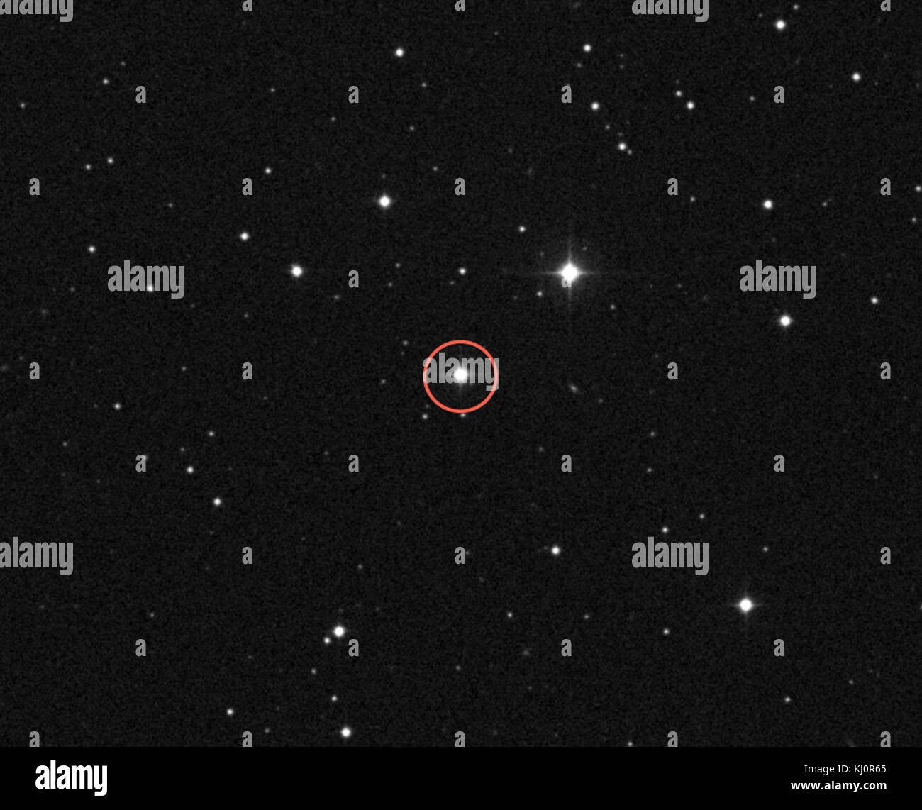 PIA17461 Heading toward Gliese 445 (annotated Stock Photo - Alamy