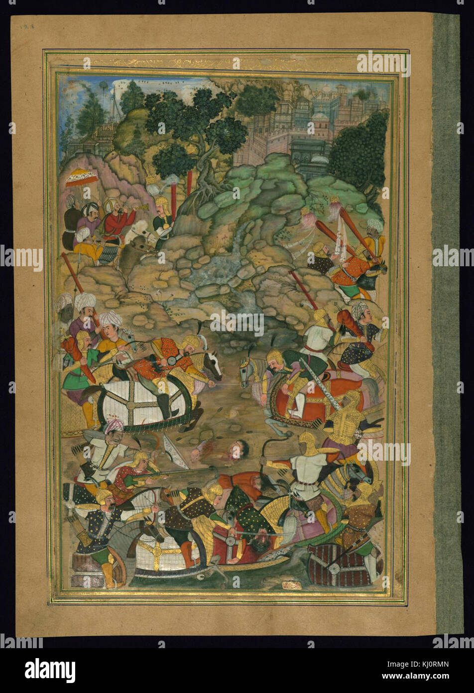 Amir Khusraw Dihlavi - Alexander the Great Lassoes an Opponent ...