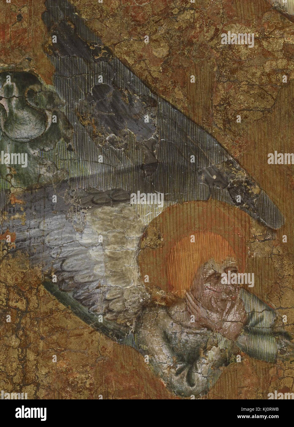 Arnau Bassa - Triptych with Madonna and Child with the Crucifixion and the Annunciation ...