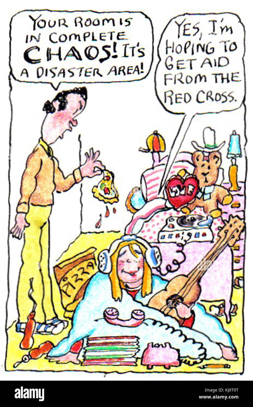 Cartoon scenes hi-res stock photography and images - Alamy