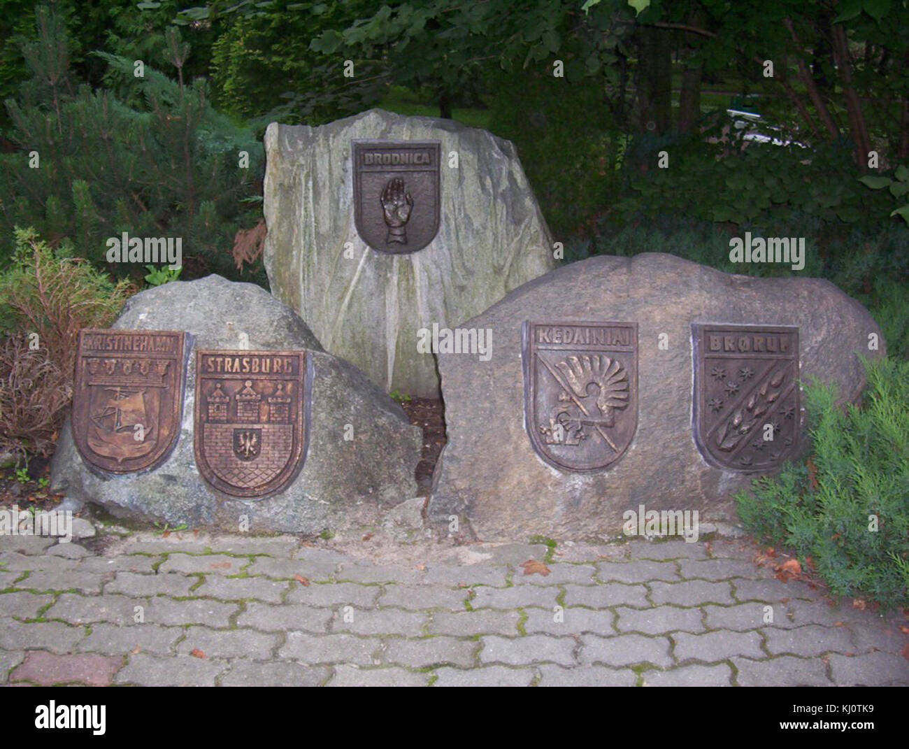 Brodnica herby miast Stock Photo - Alamy