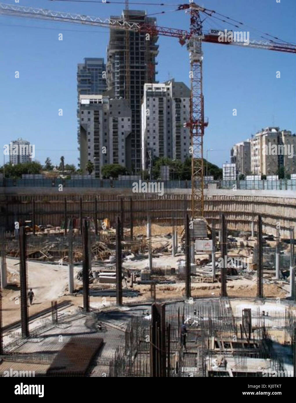 Building yoo towers Stock Photo - Alamy