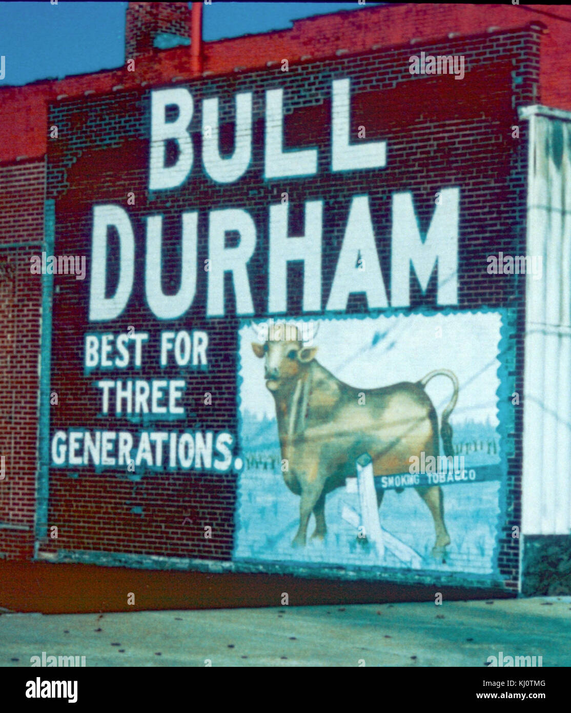 The Bull Durham Mural in Collinsville, Illinois, is a historic mural ...