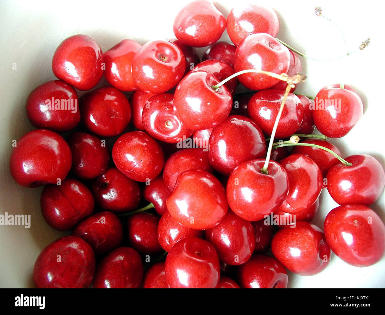 Cherry red sweet fruits Stock Photo - Alamy