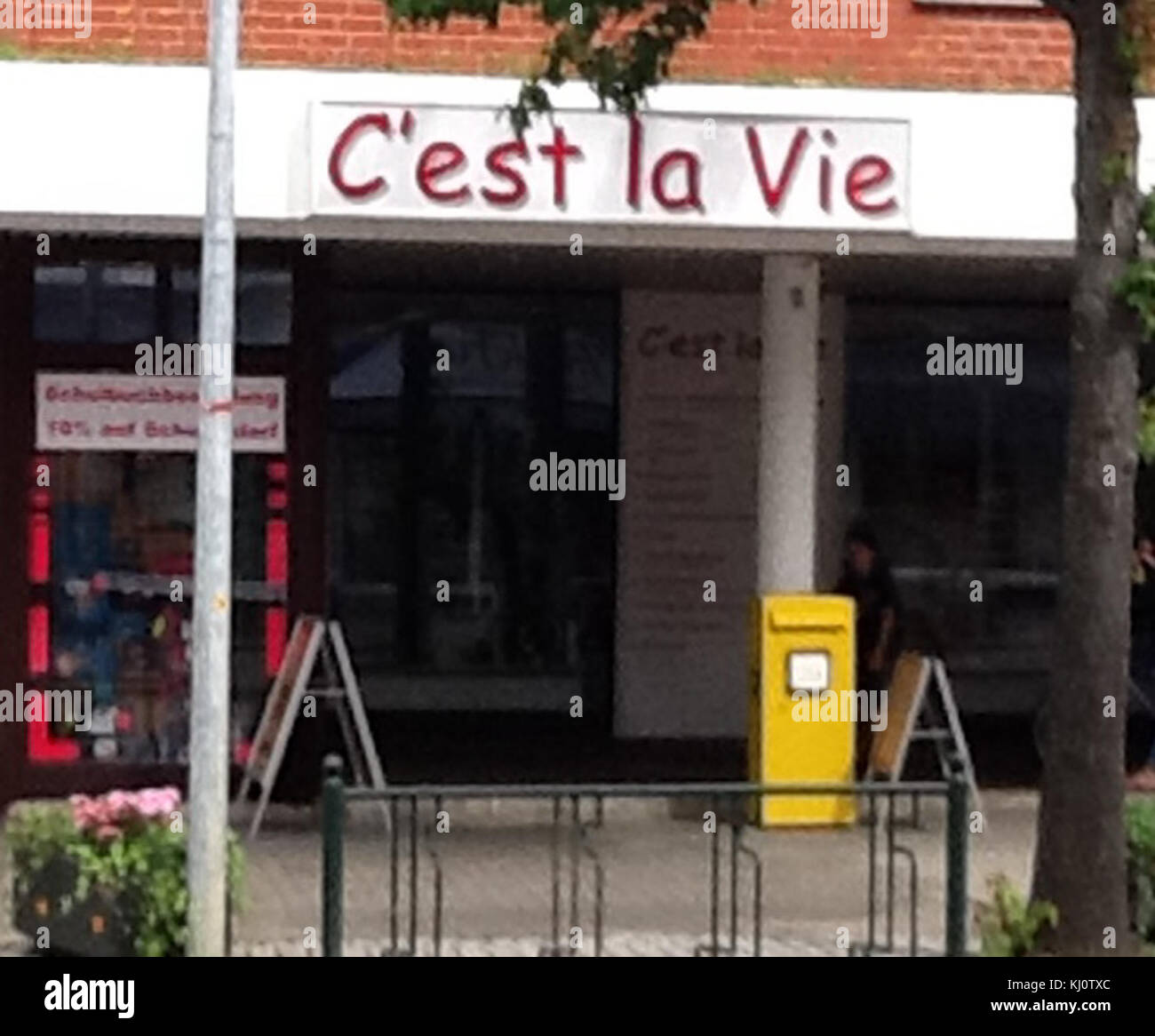 Cest la Vie Stock Photo - Alamy