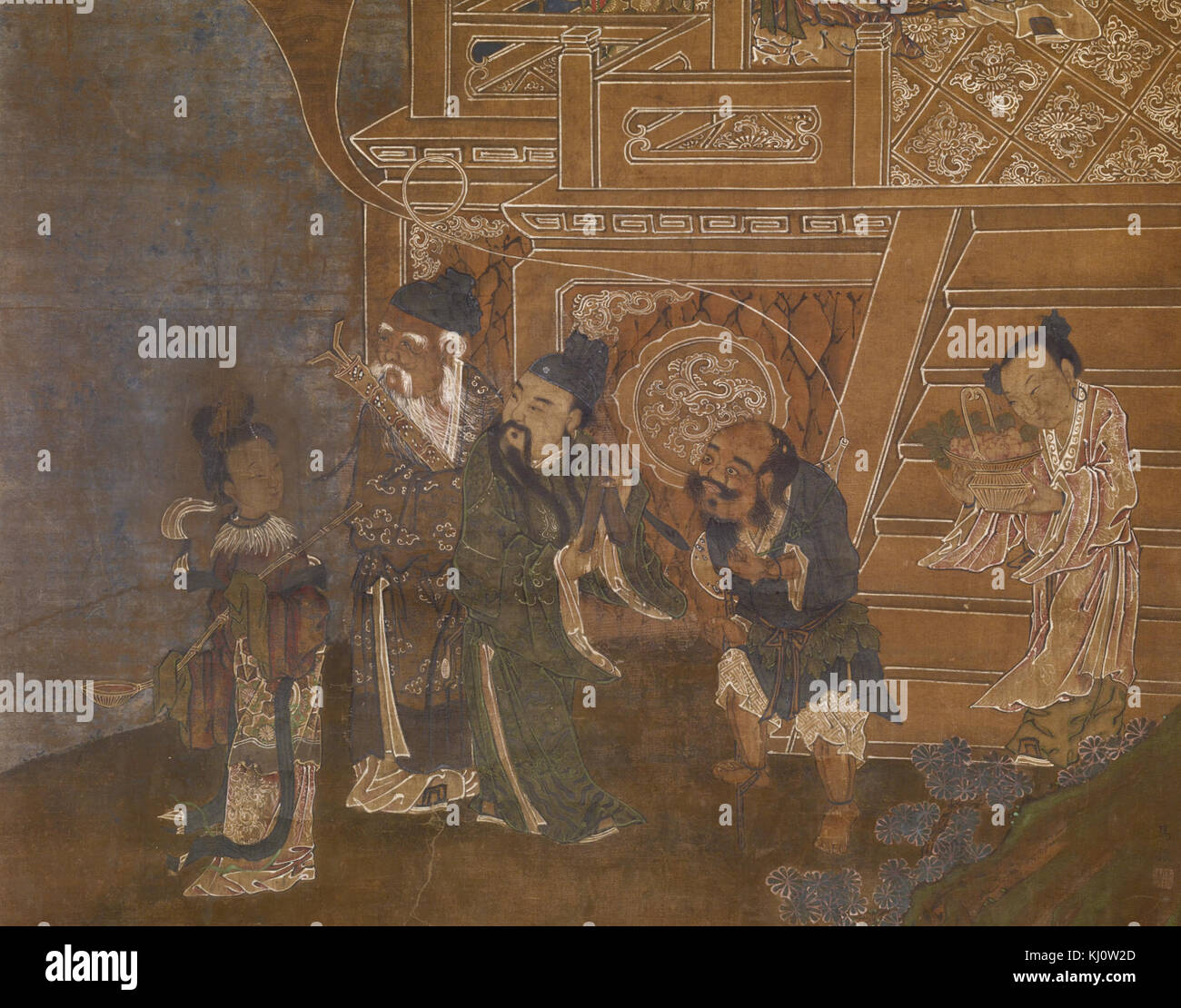 The eight taoist immortals hi-res stock photography and images - Alamy