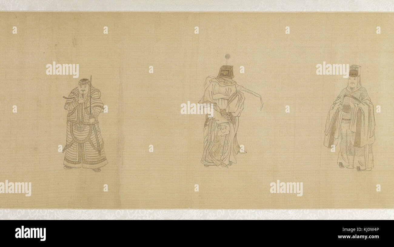 Chinese - The Twenty-Four Ministers of the Tang -T'ang- Dynasty Emperor ...