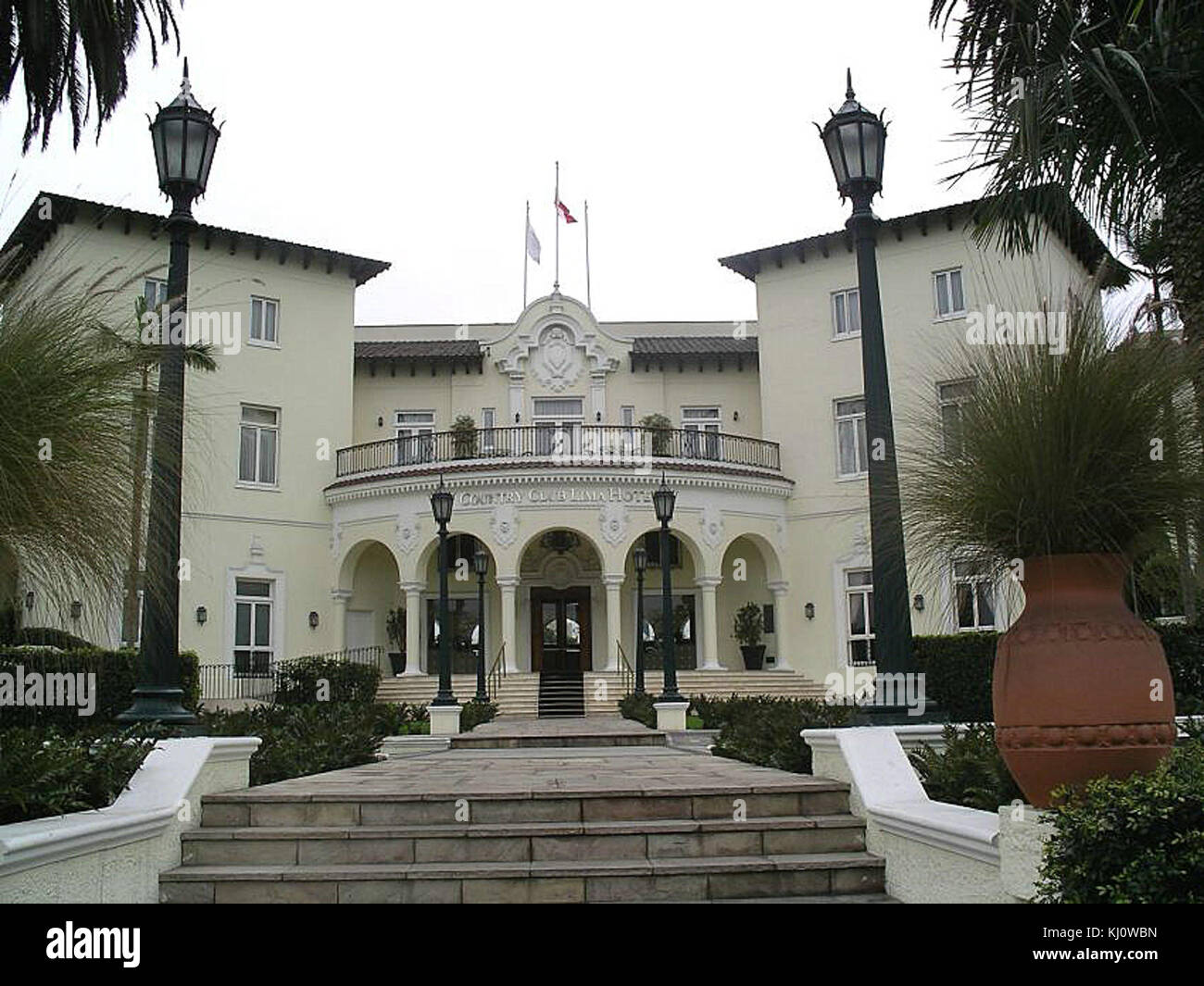 Country Club Lima Hotel Stock Photo - Alamy