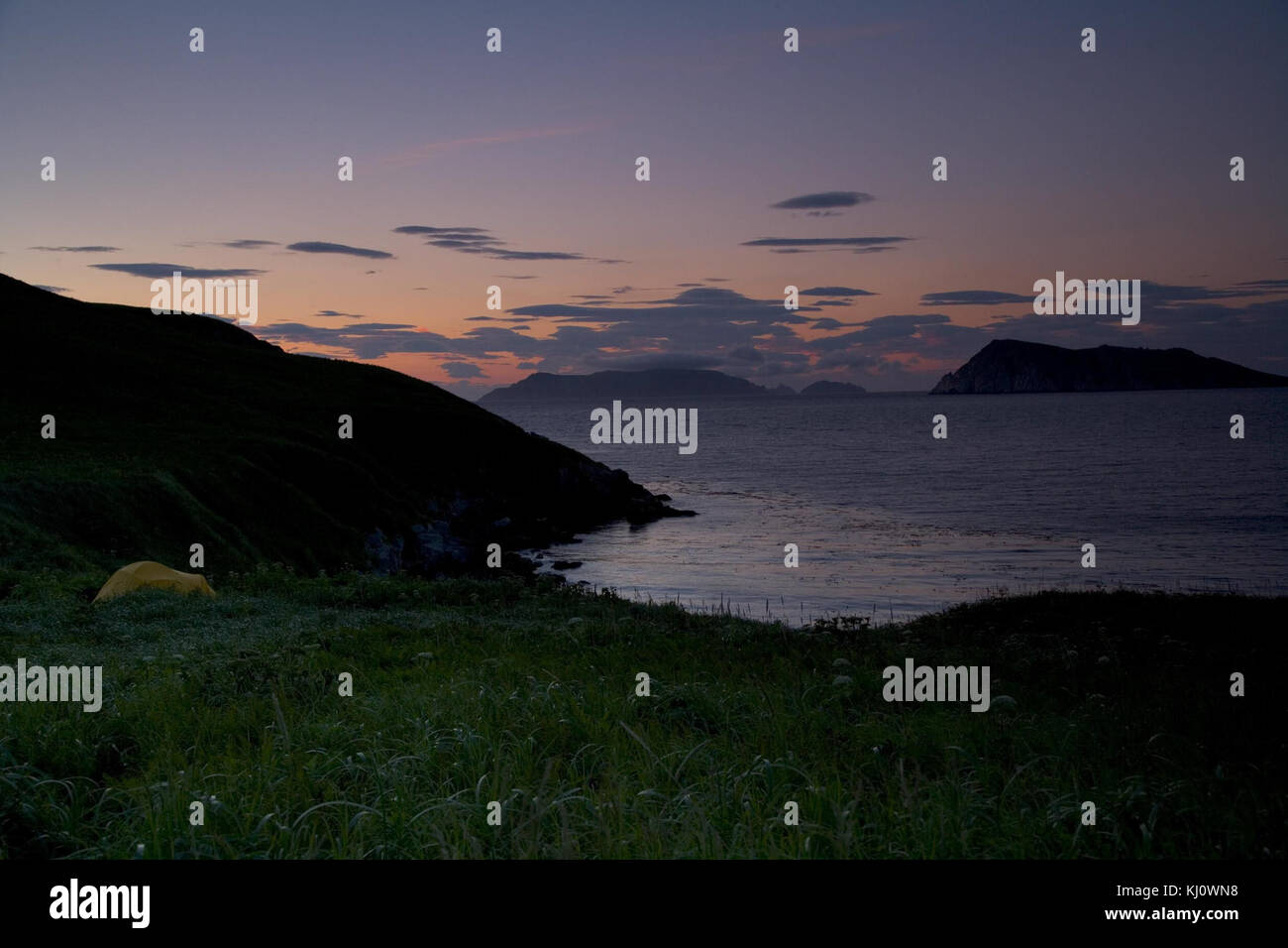 Dusk landscape high resolution Stock Photo - Alamy