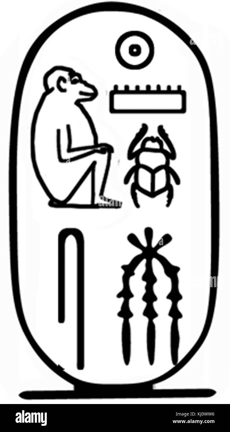 Thutmose iii cartouche hi-res stock photography and images - Alamy