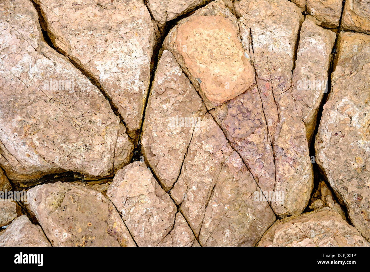 Tilted sedimentary rock layers in hi-res stock photography and images ...