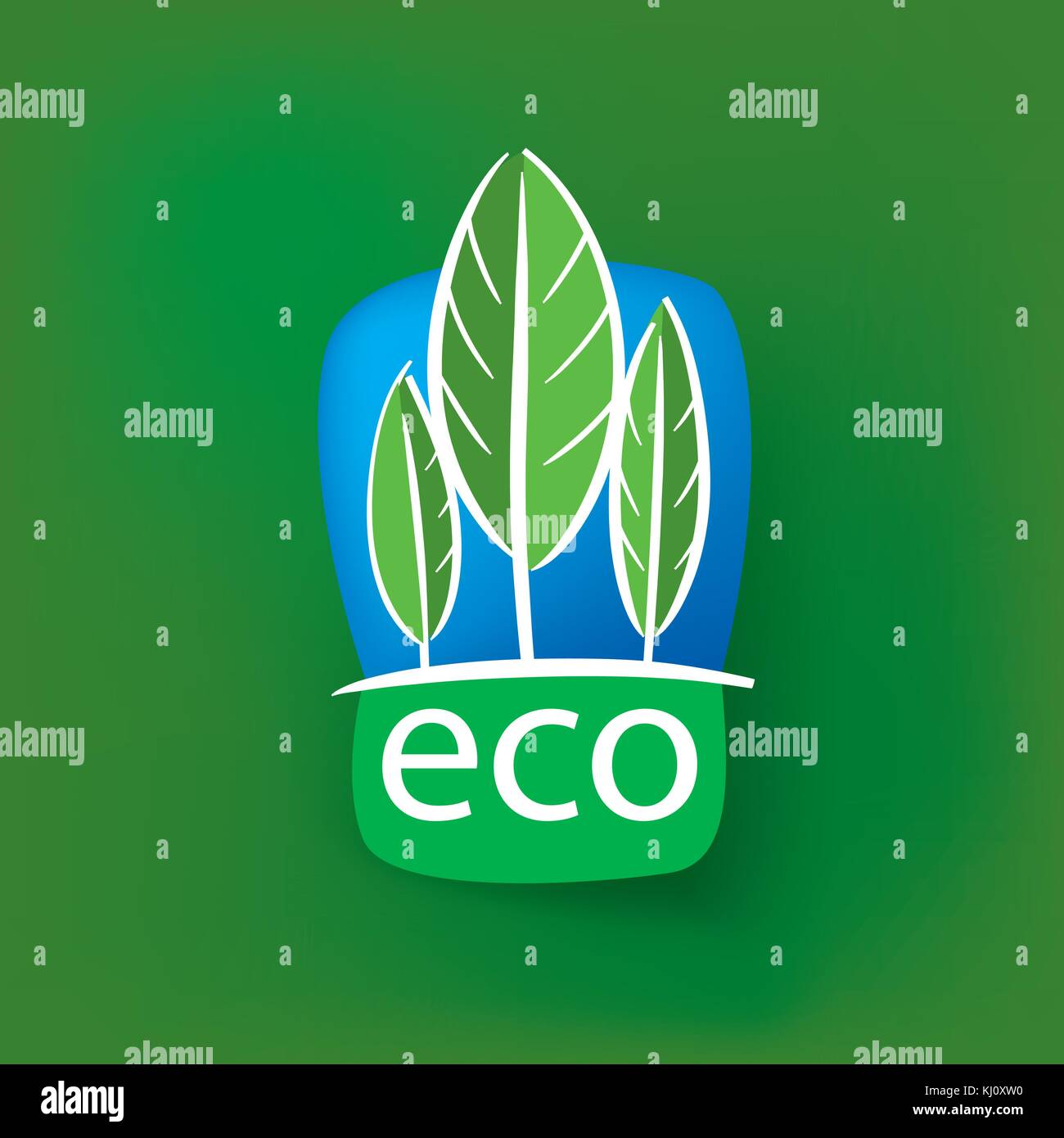 logo vector eco Stock Vector Image & Art - Alamy