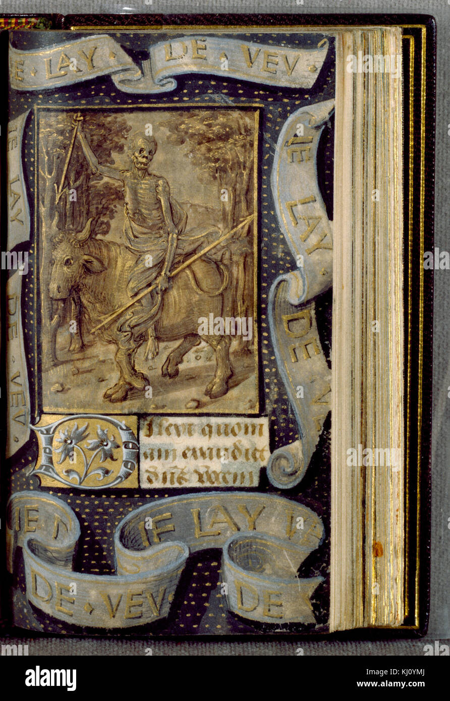Jean Poyer - Leaf from Book of Hours - Walters W430114R - Open Obverse ...