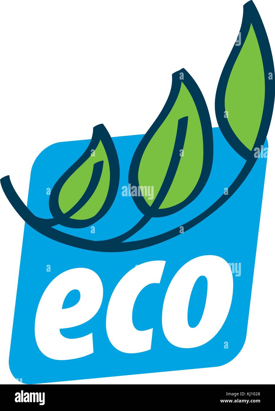 logo vector eco Stock Vector Image & Art - Alamy