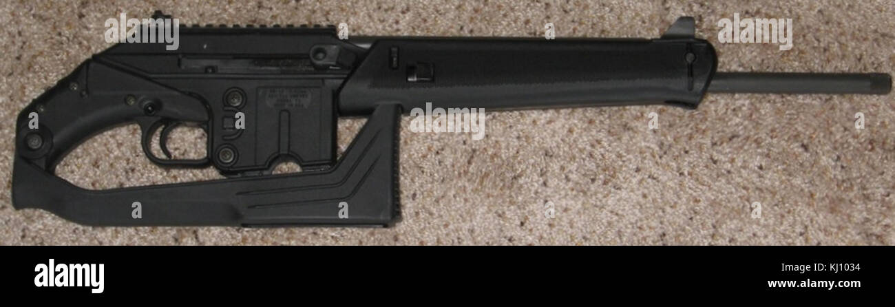 Kel-Tec SU-16C folded Stock Photo - Alamy