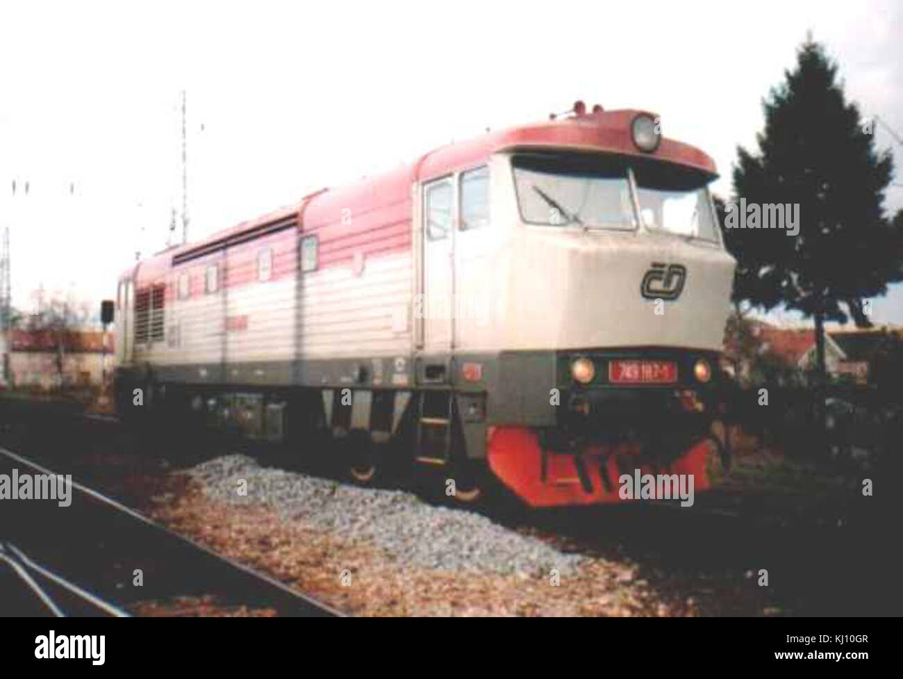 Lokomotiva 749 187 Stock Photo - Alamy