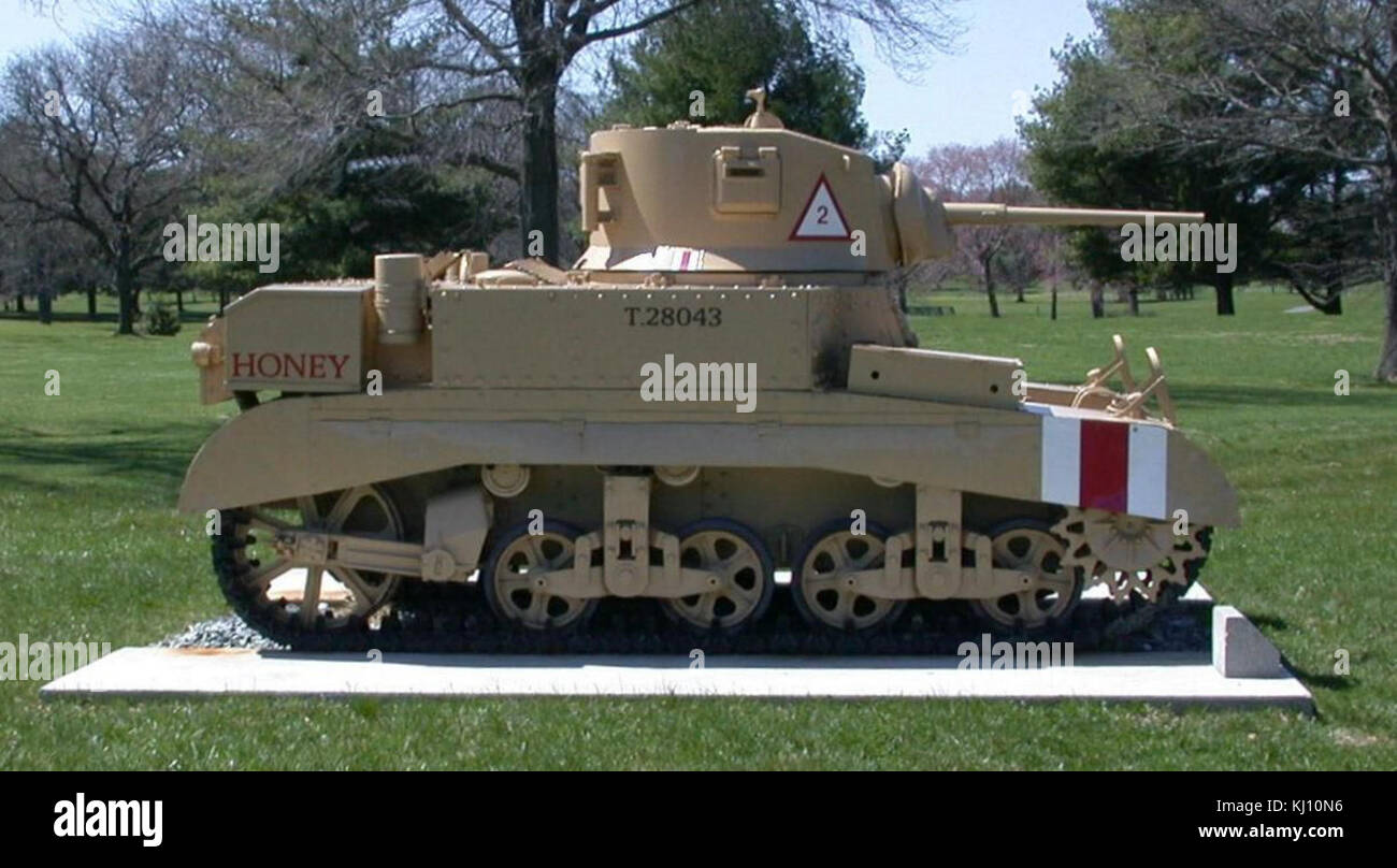 M3 jeb stuart honey light tank Stock Photo - Alamy
