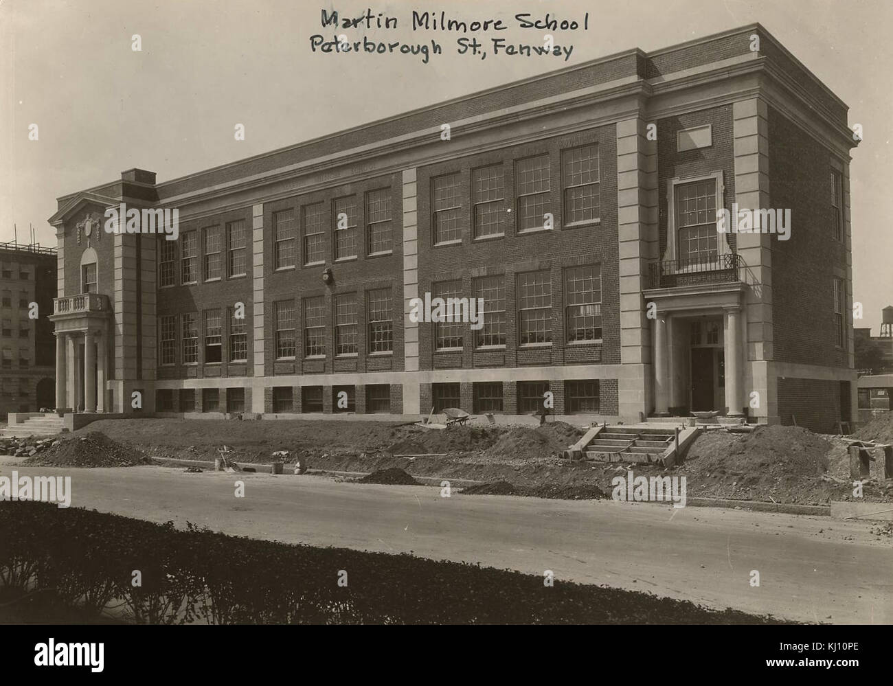Martin Milmore School - 0403002118b - City of Boston Archives Stock ...