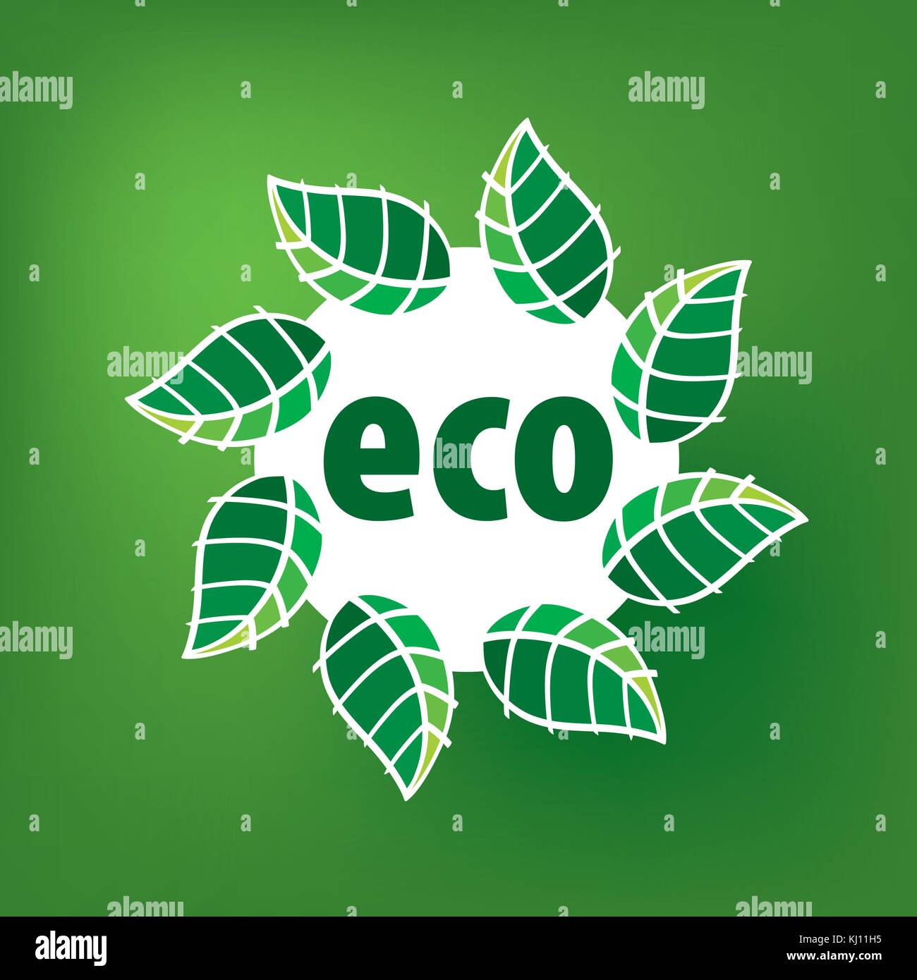 logo vector eco Stock Vector Image & Art - Alamy