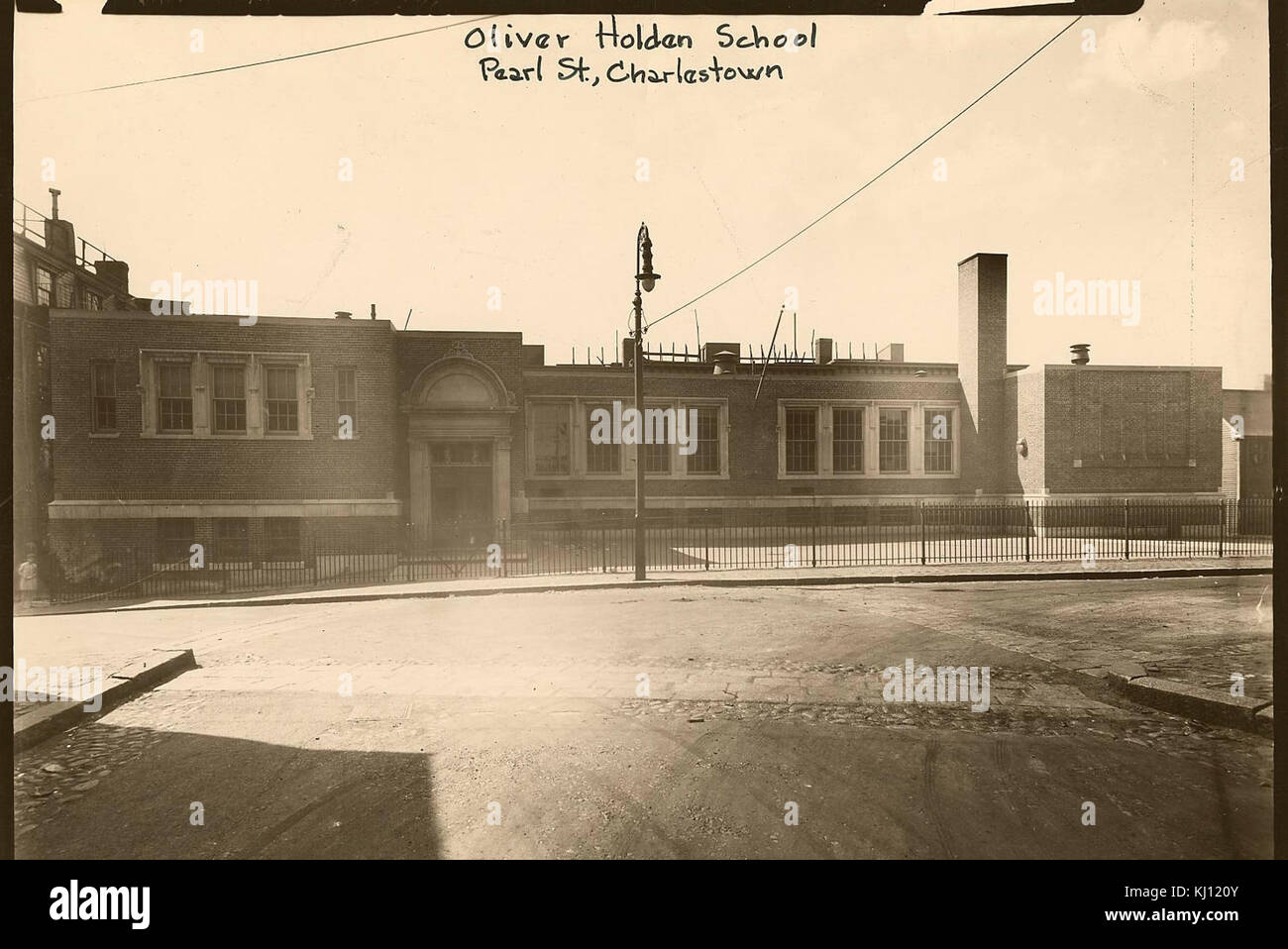 Oliver Holden School - 0403002085a - City of Boston Archives Stock ...