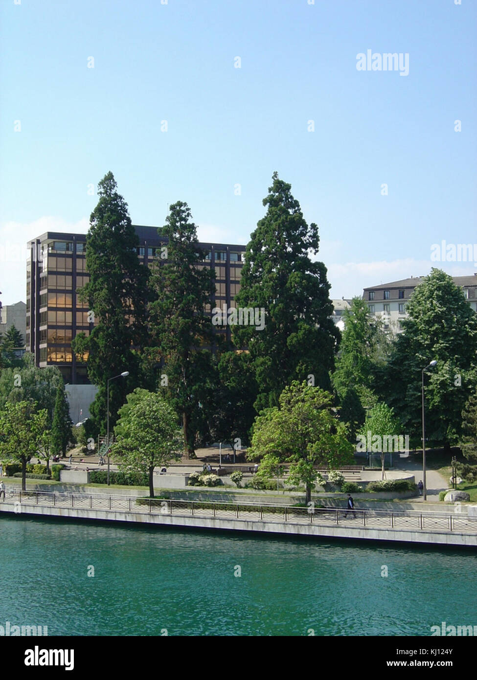 Parc de Saint Jean Geneve Stock Photo - Alamy
