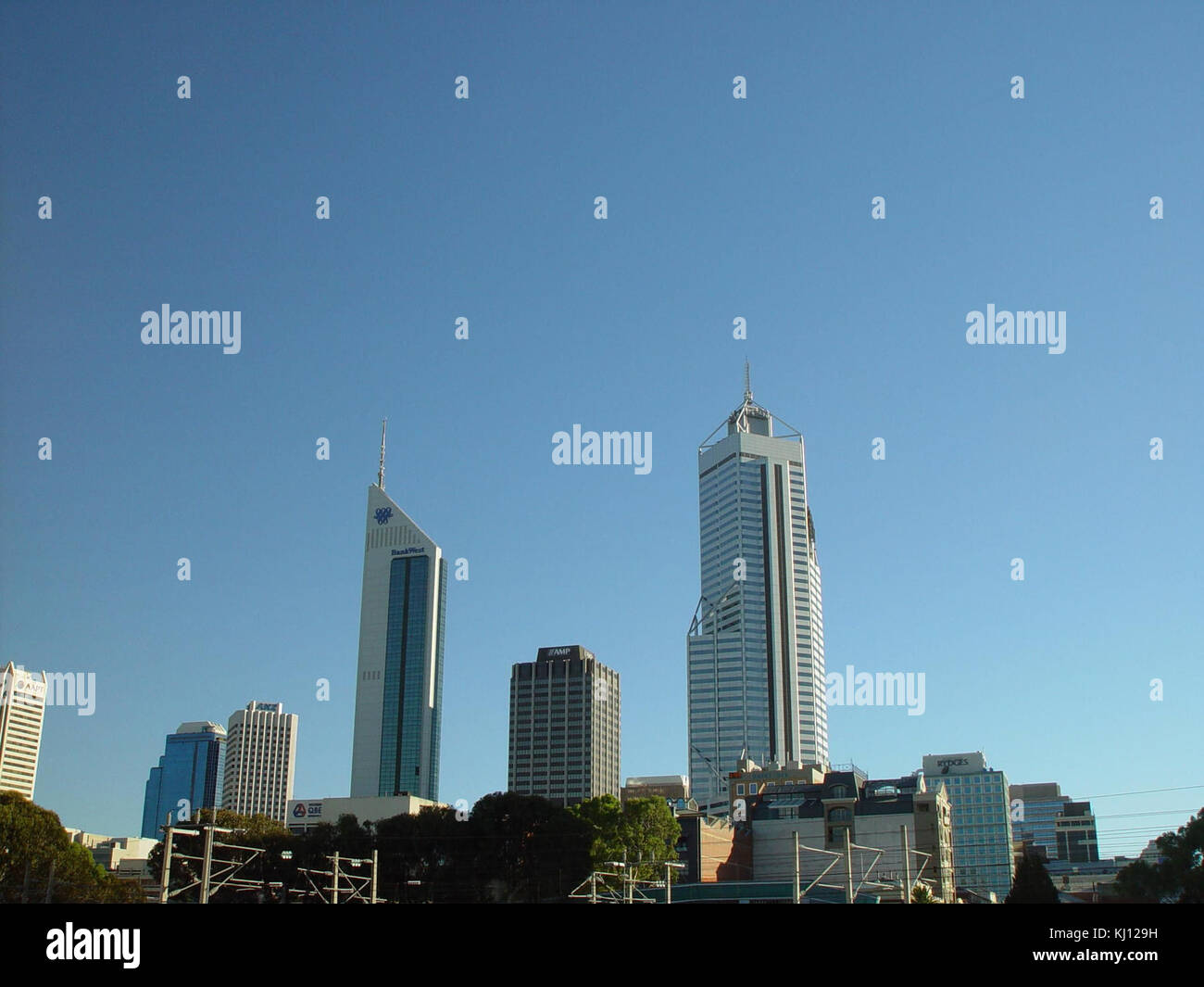 Perth skyline (1 Stock Photo - Alamy