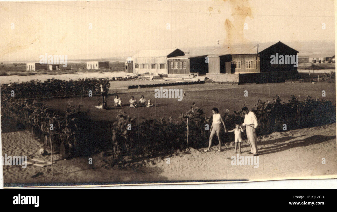 Israel 14002 Dining room of kibbutz Kfar Masaryk Stock Photo - Alamy