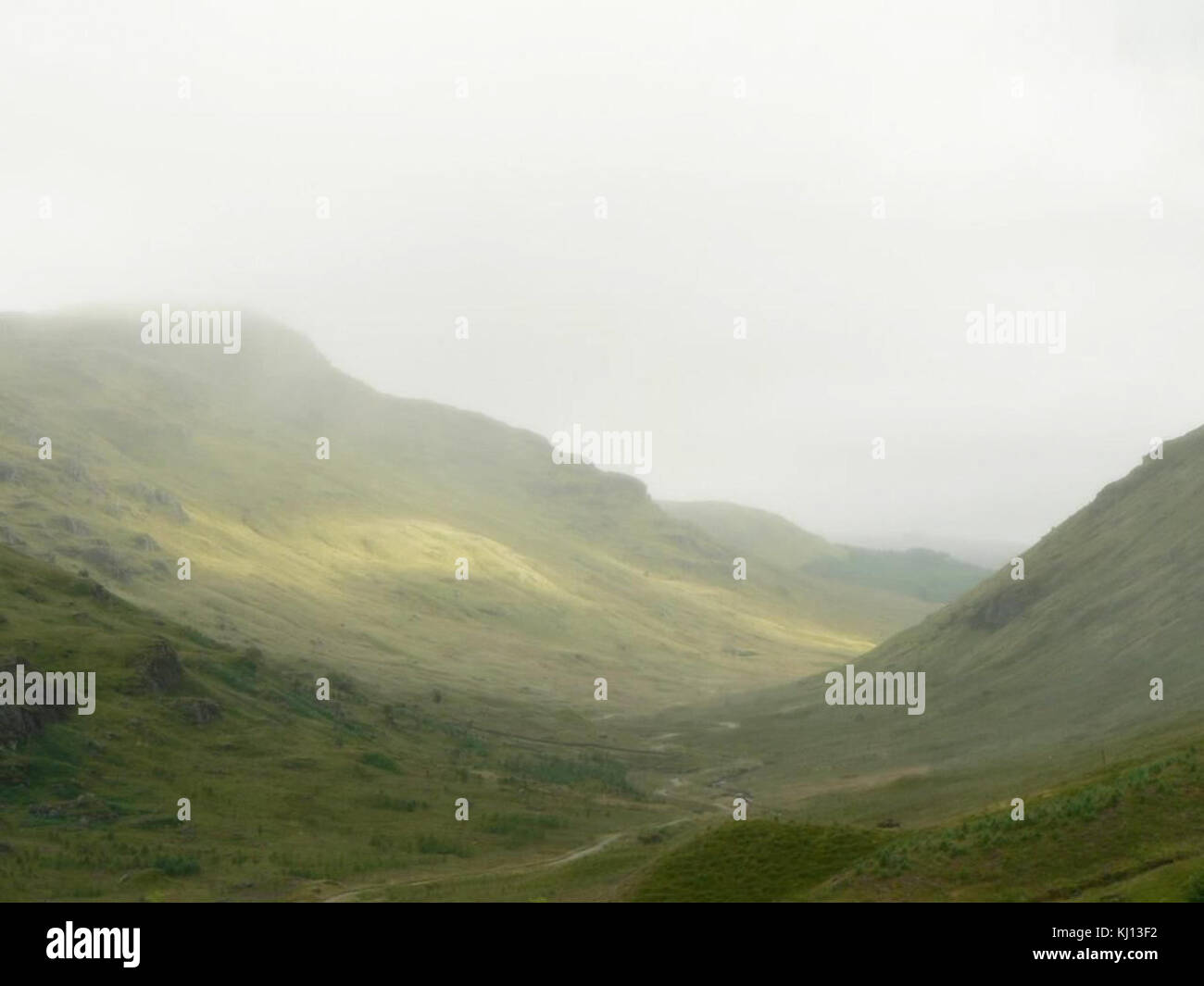 Scottish countryside in the morning Stock Photo - Alamy