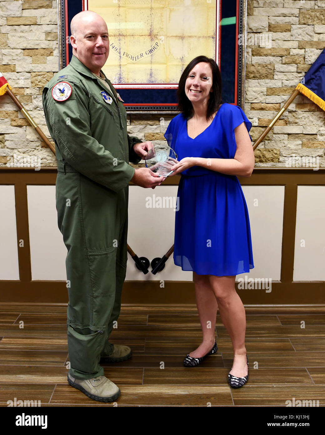 Col. Timothy Madden, commander of the 149th Fighter Wing, Air National ...