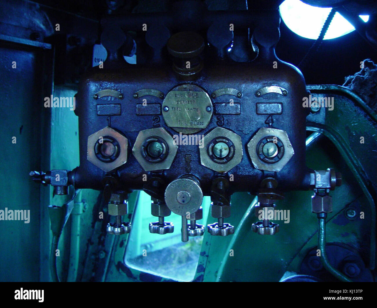The steam regulator in a locomotive is a key component that controls ...