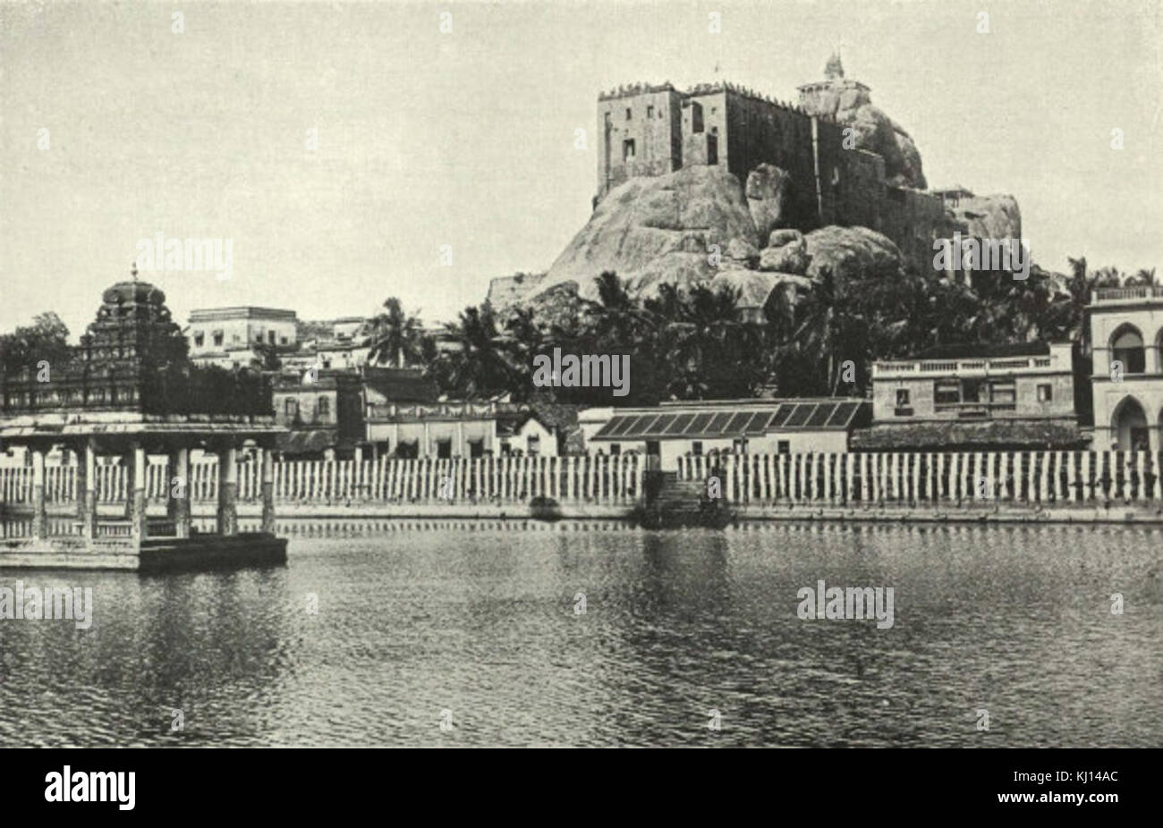 The Famous Rock Fort at Trichinopoly Stock Photo - Alamy