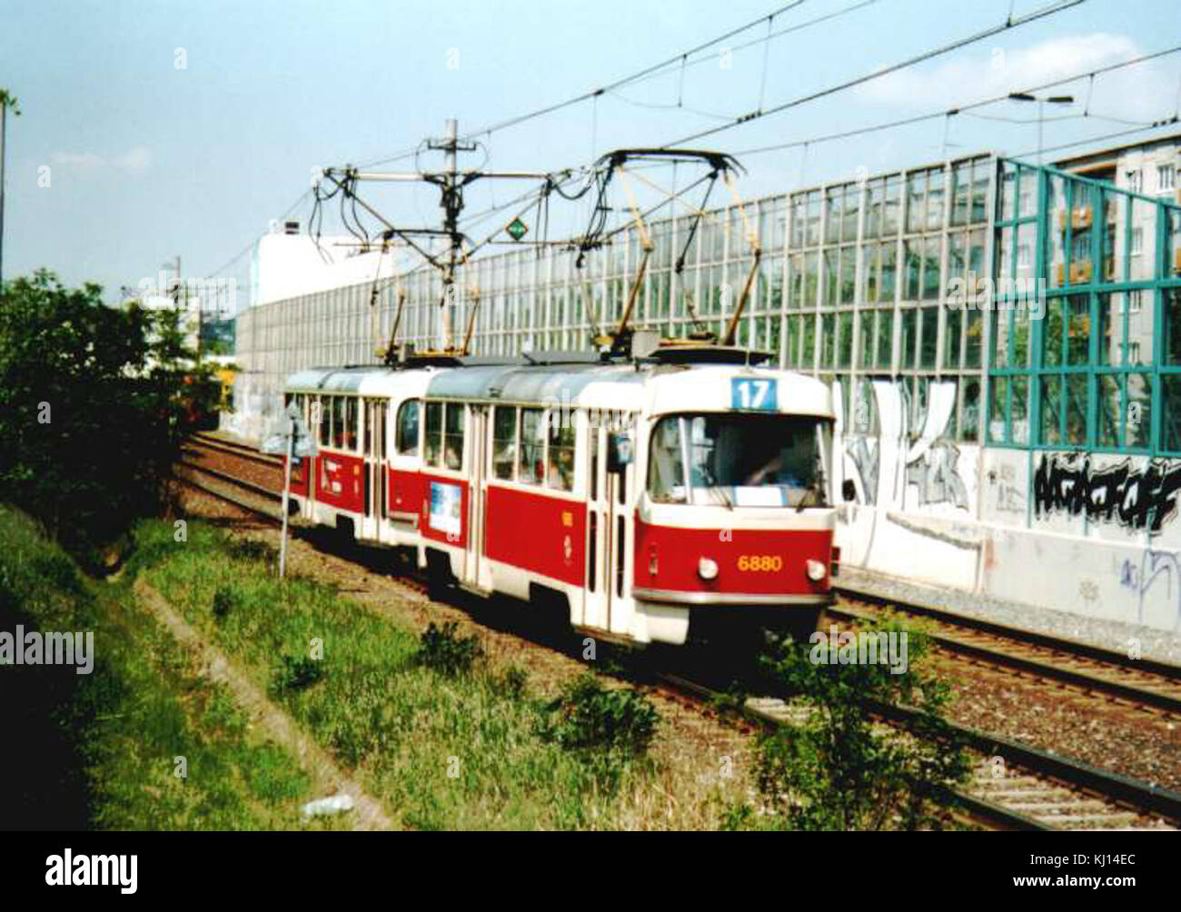 Tramvaj typu Tatra T3 v Praze Stock Photo - Alamy