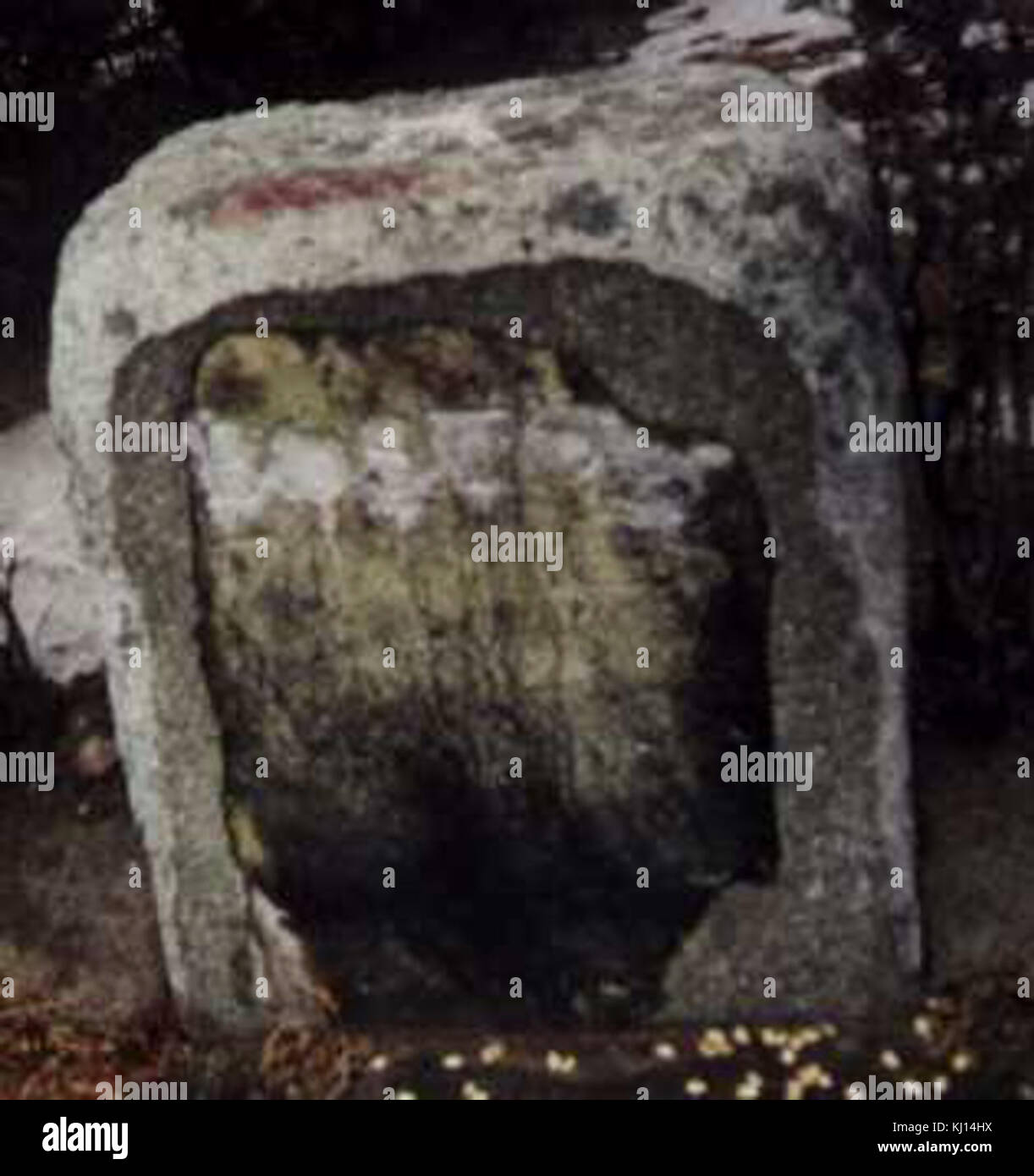 Upper Post Road MP 7 Stock Photo - Alamy