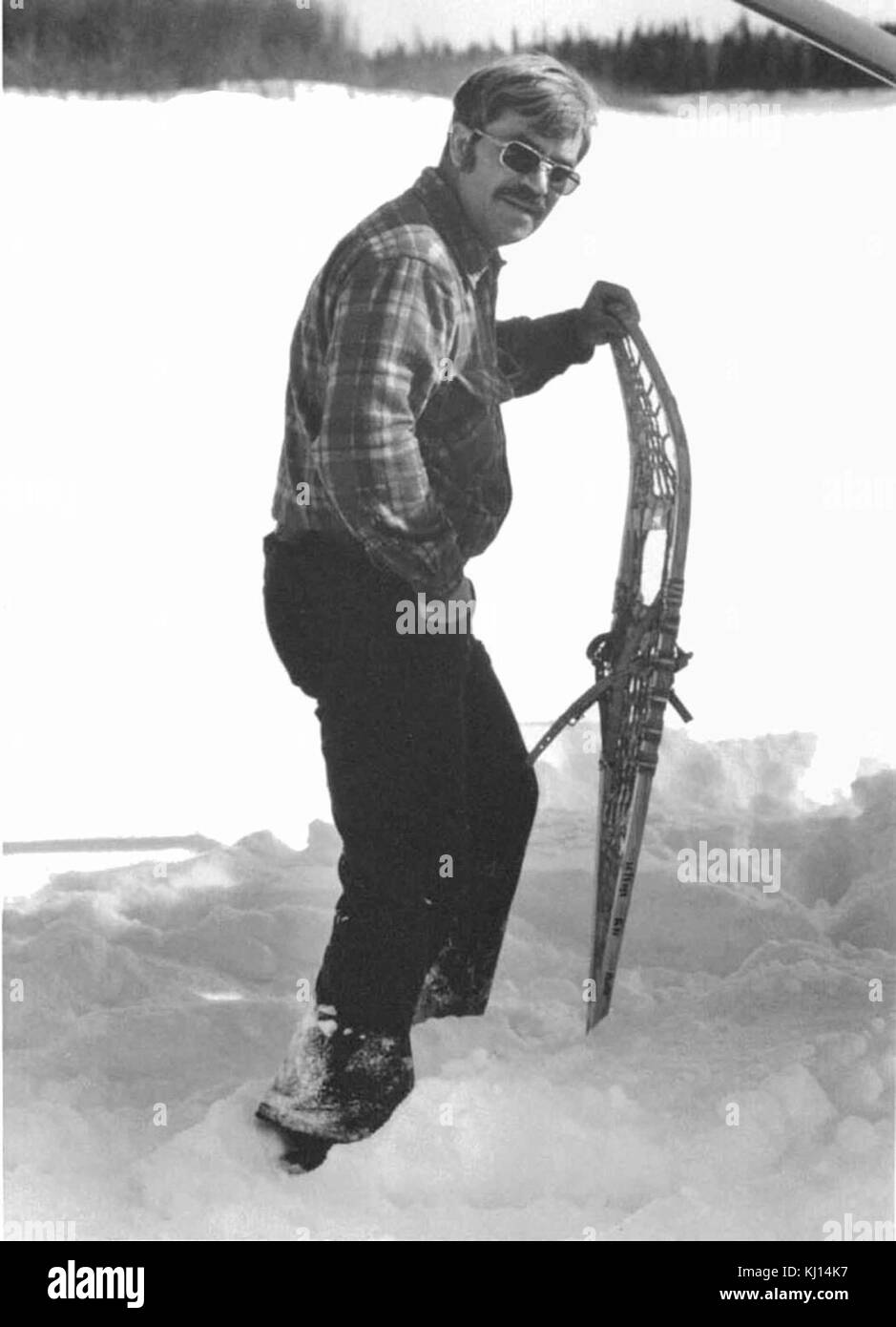 Snow excursion Black and White Stock Photos & Images - Alamy