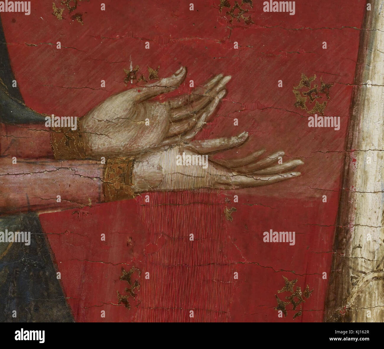 Arnau Bassa - Triptych with Madonna and Child with the Crucifixion and the Annunciation ...