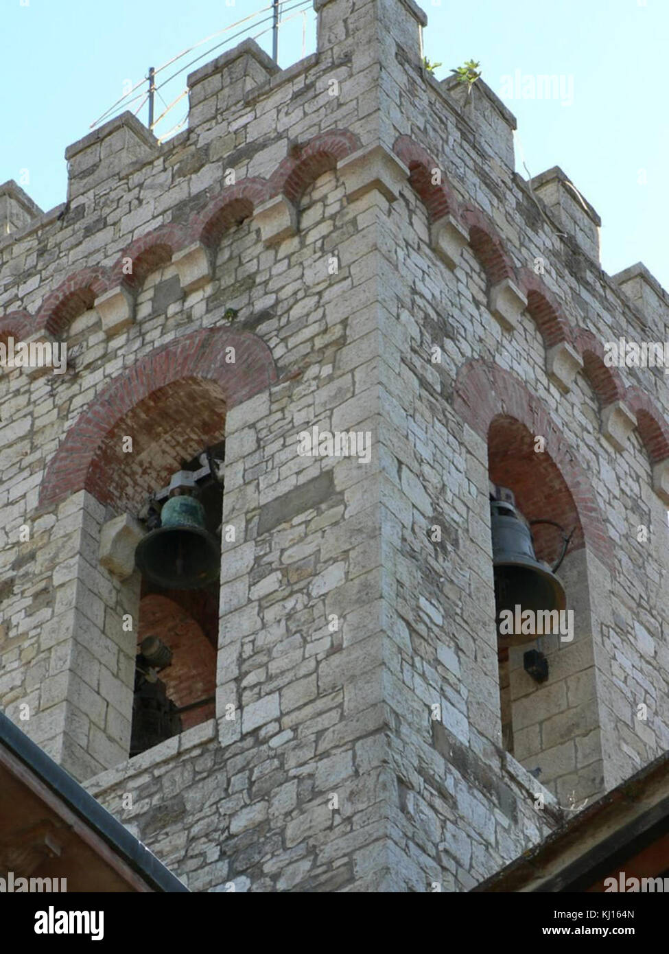 Bell tower closeup Stock Photo - Alamy